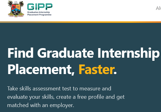 Lagos State Graduate Internship Placement Programme (GIPP)