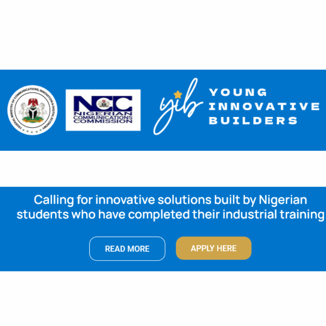 Young Innovative Builders YIB Program 2024 - yib.fmcide.gov.ng