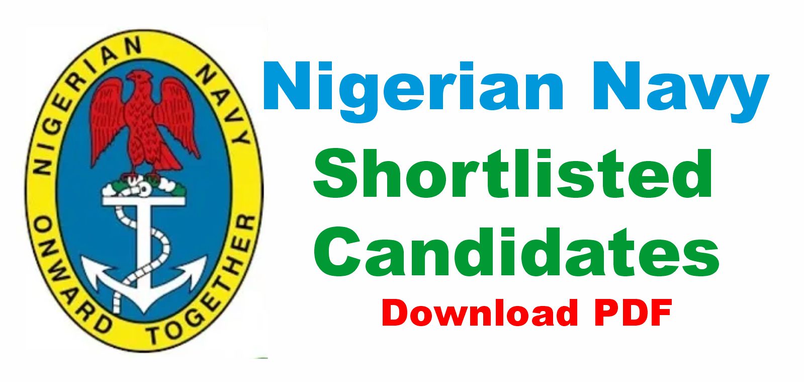 Nigerian Navy Basic Training School (NNBTS) List of Successful ...